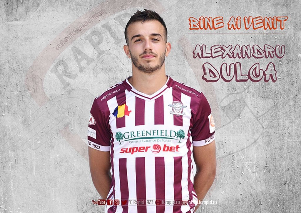 ALEXANDRU DULCA A SEMNAT CU RAPID - FC Rapid 1923