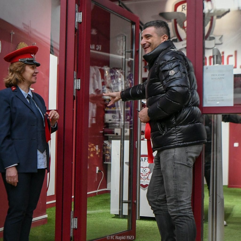 S-A DESCHIS NOUL MAGAZIN AL RAPIDULUI - FC Rapid 1923