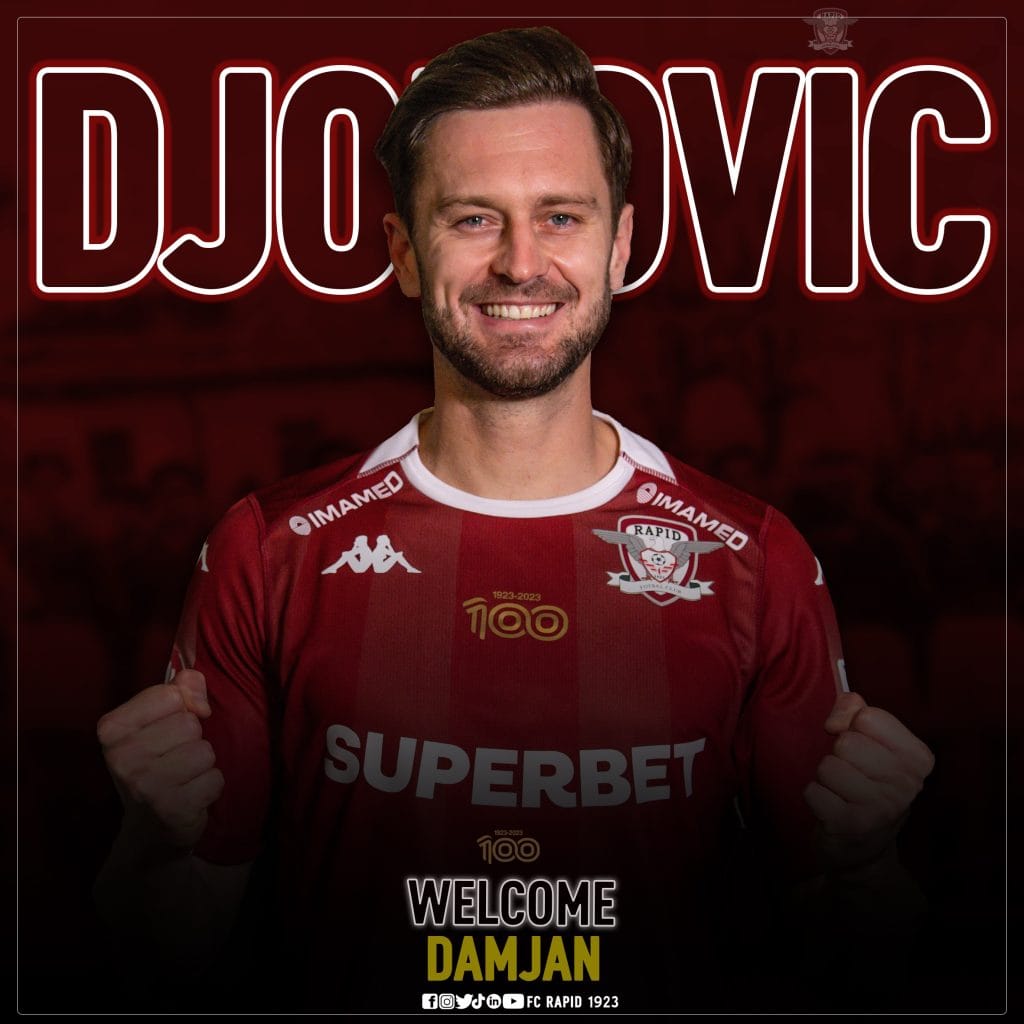 DAMJAN DJOKOVIC A SEMNAT CU RAPID - FC Rapid 1923