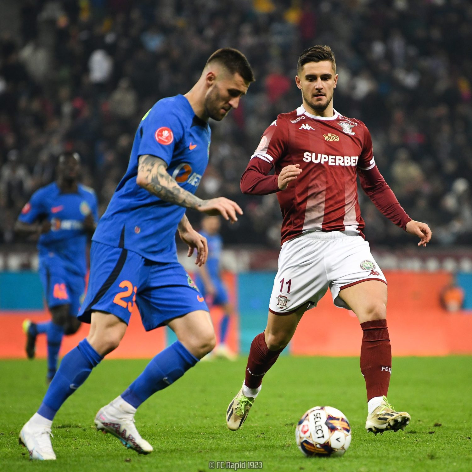 BURMAZ: "NU AM CUVINTE SĂ DESCRIU ATMOSFERA" - FC Rapid 1923