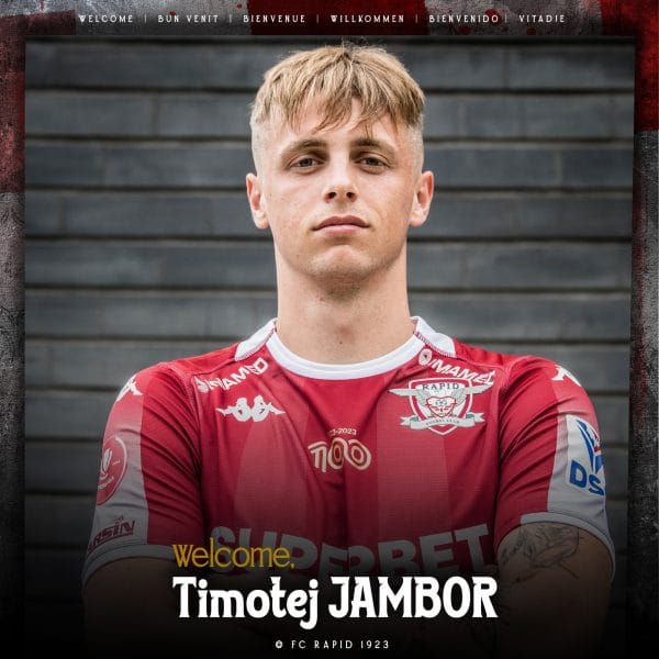 RAPID L-A ACHIZIȚIONAT PE TIMOTEJ JAMBOR - FC Rapid 1923