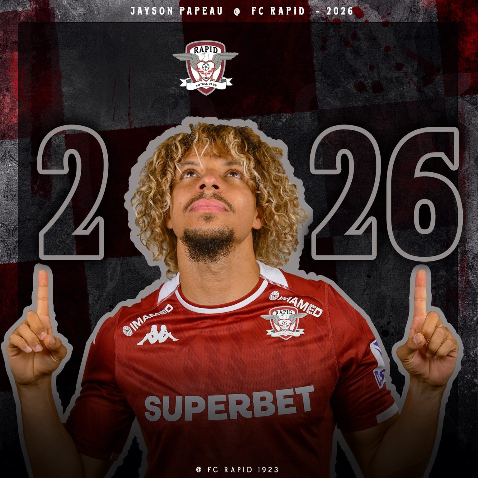 JAYSON PAPEAU, LA RAPID PÂNĂ ÎN 2026 - FC Rapid 1923
