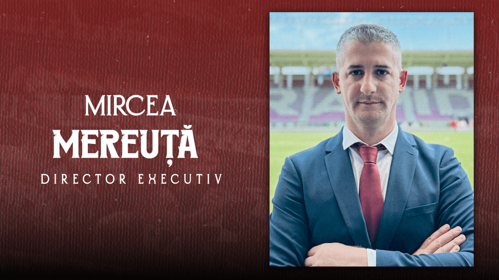 Mircea Mereuță, noul Director Executiv al FC Rapid - FC Rapid 1923