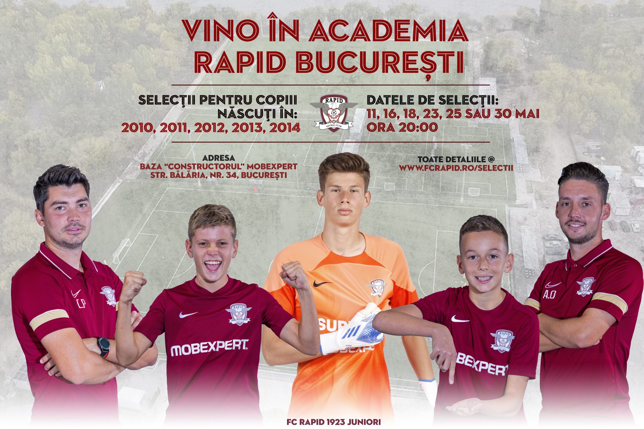 SELECȚII | PORȚILE RAPIDULUI SE DESCHID - FC Rapid 1923