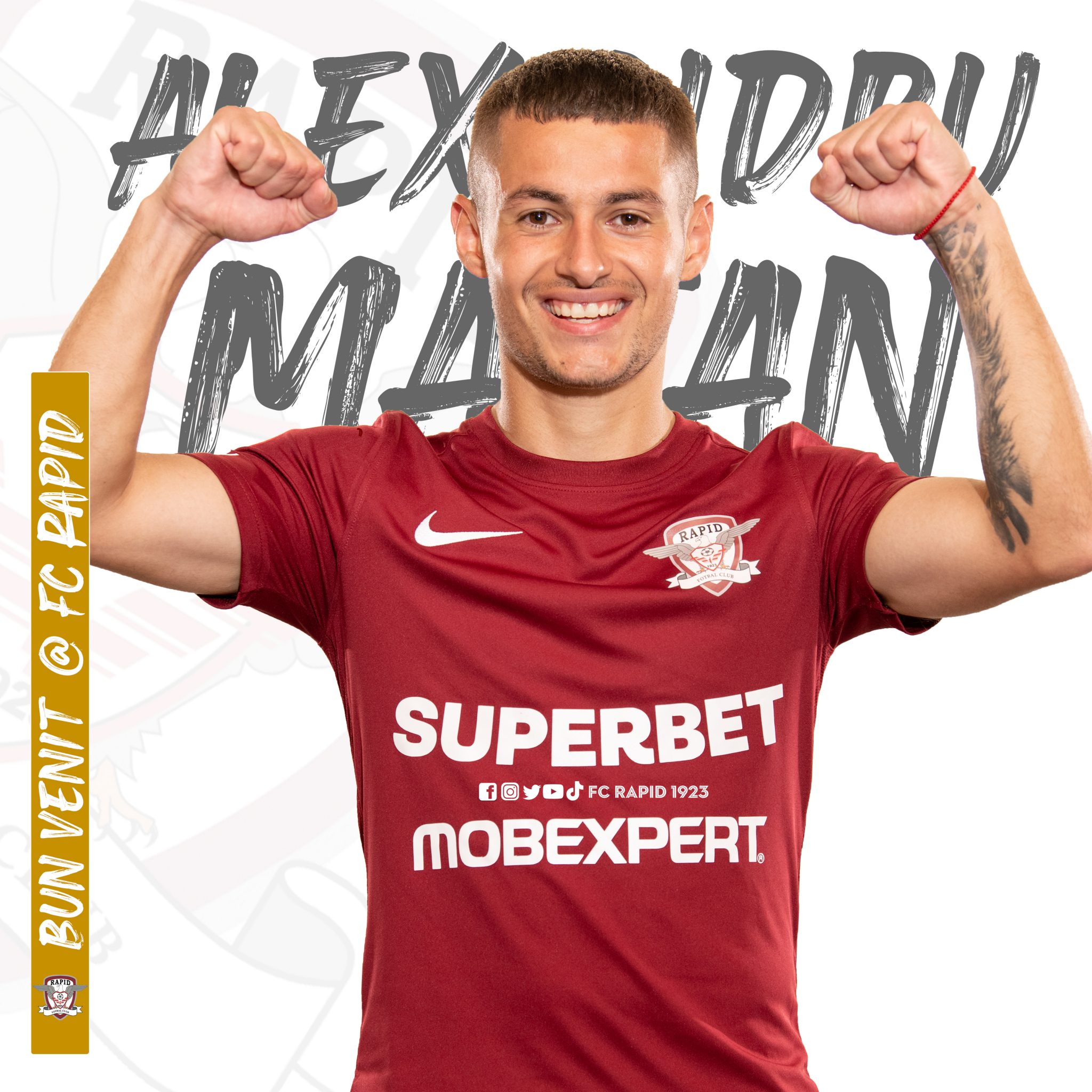 ALEX MĂȚAN A FOST ÎMPRUMUTAT DE RAPID - FC Rapid 1923