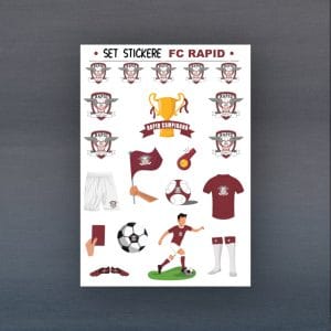 Set stickere FC RAPID - FC Rapid 1923